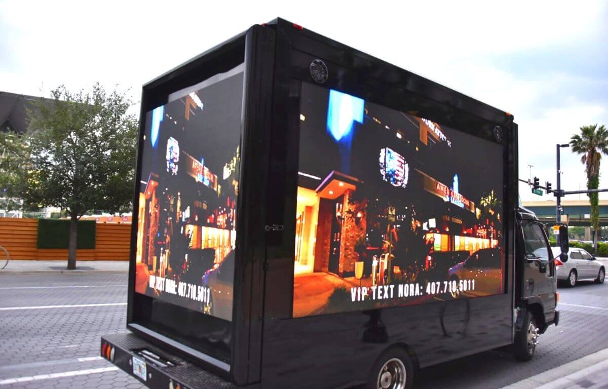 Mobile Billboard Miami - LED Truck Billboard Advertising - DAT Media