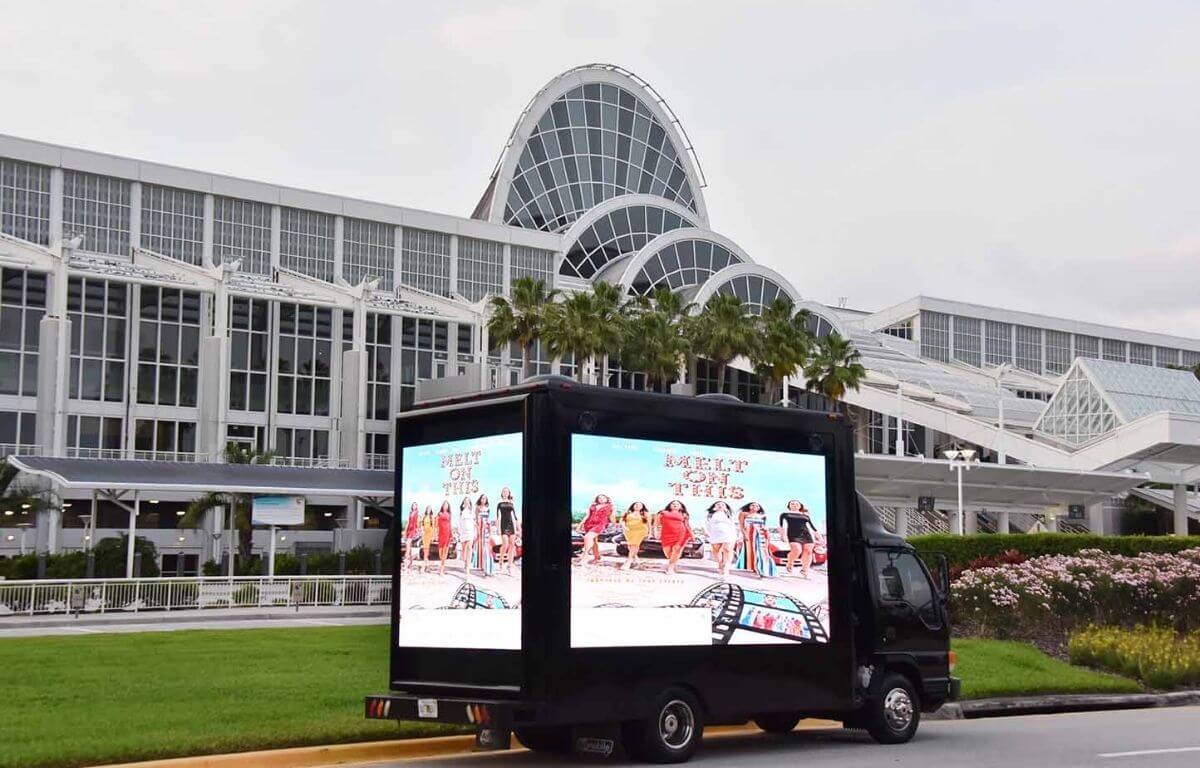 Mobile Billboard Miami - LED Truck Billboard Advertising - DAT Media