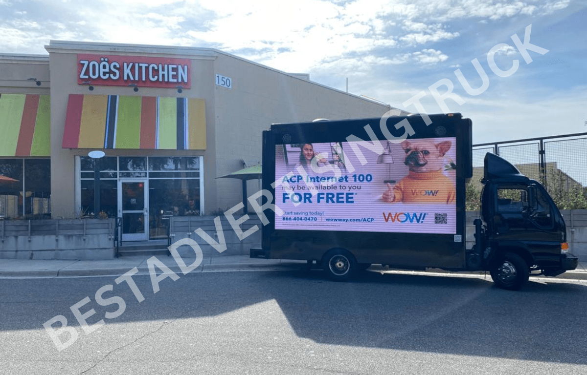 Mobile Billboard Miami - LED Truck Billboard Advertising - DAT Media