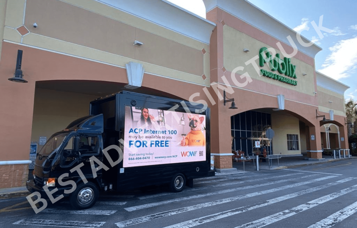 Mobile Billboard Miami - LED Truck Billboard Advertising - DAT Media