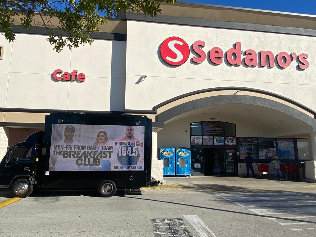Mobile Billboard Miami - LED Truck Billboard Advertising - DAT Media